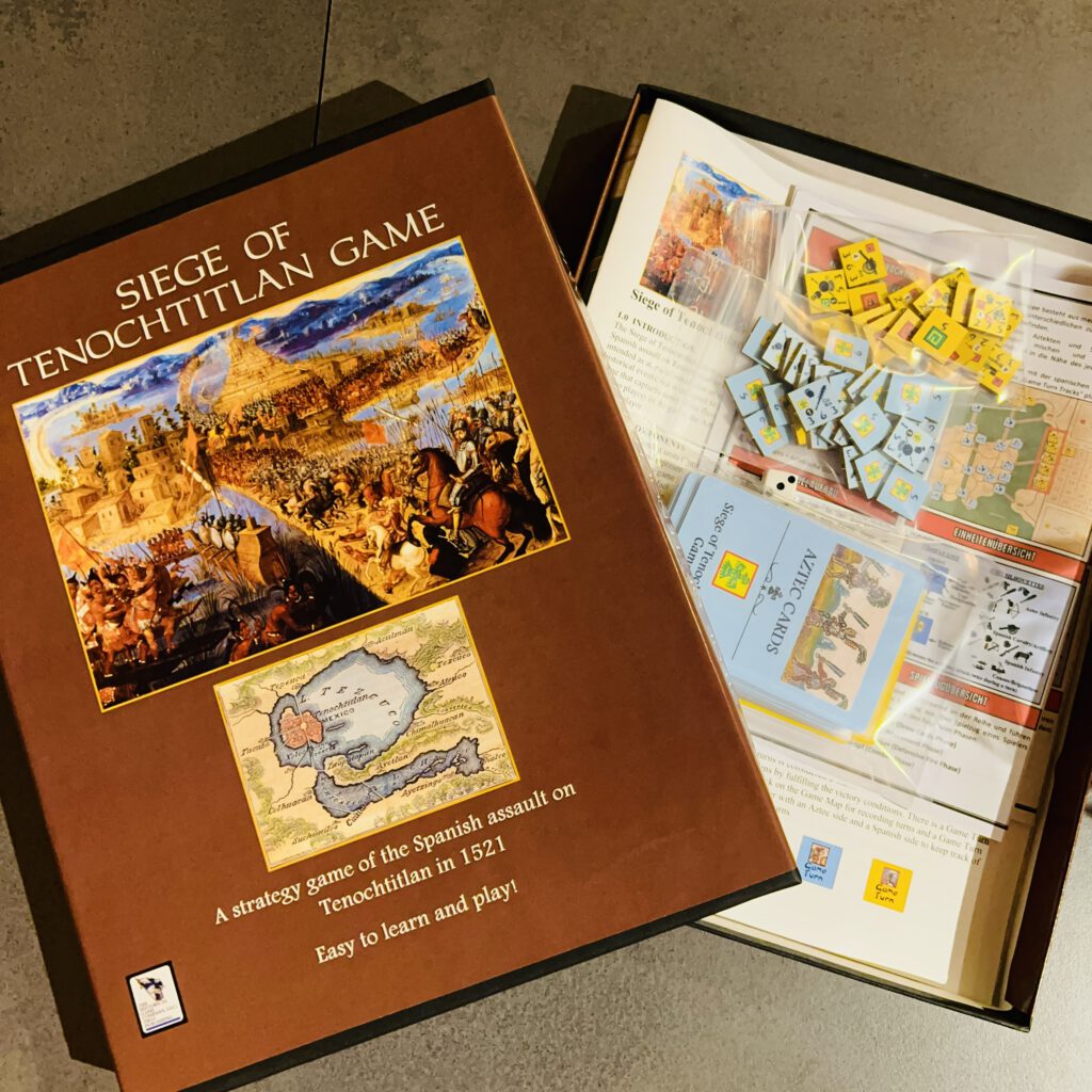 Spielhilfe: Siege of Tenochtitlan - Brettspielkasper