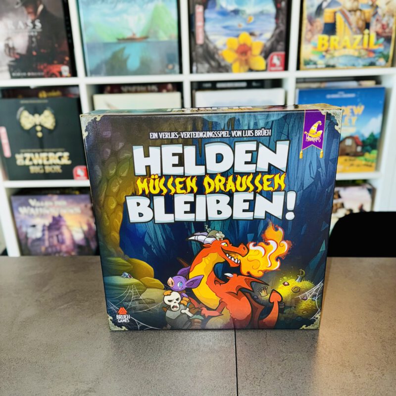 Review: Helden müssen draußen bleiben! - Brettspielkasper